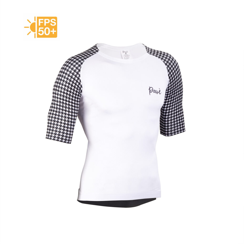 Jersey Zipperless Blanco – Pave · Sportswear